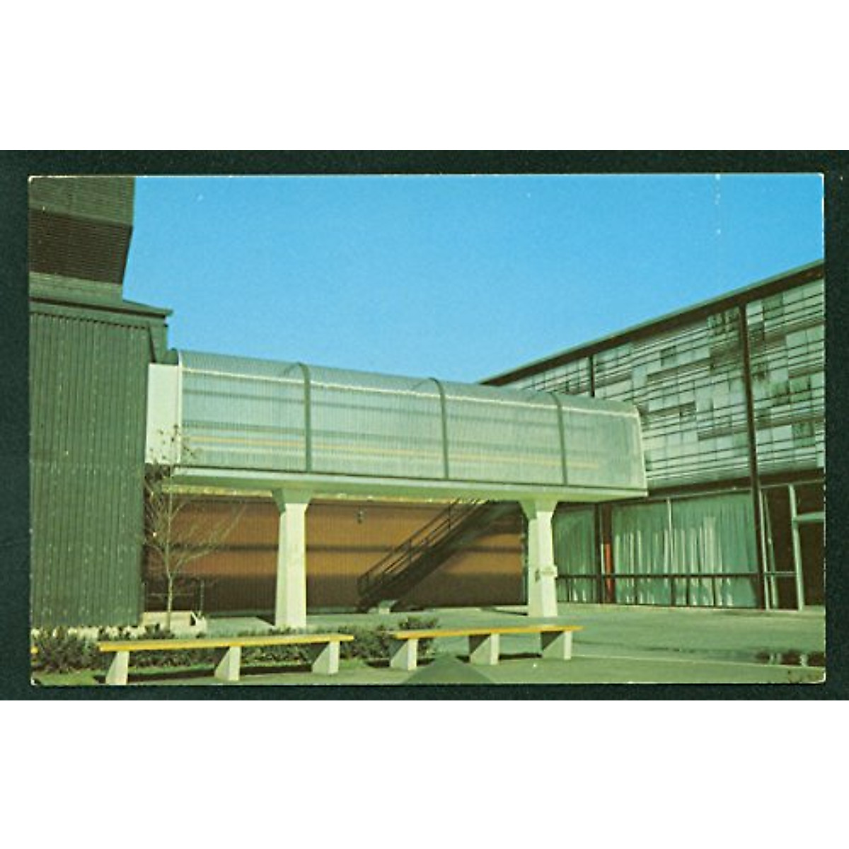 Pyrex Bridge Corning Glass Center New York Steuben Factory Museum NY Postcard