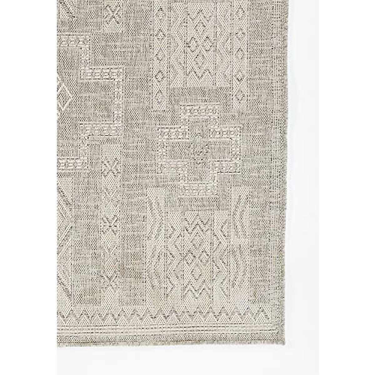 Momeni Hampton Transitional Indoor/Outdoor Area Rug, Grey, 2' X 3'