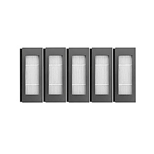 BOYWITHUKE Roller Brush Cover Side Brush Hepa Filter Mop Cloth Compatible for IRobot Compatible for Roomba Combo R1118 Robotic Vacuum Cleaner Parts Accessories (Color : Set B)