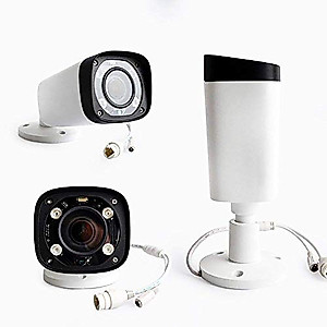 HITOSINO 4MP Bullet POE IP Camera Outdoor - F1.4 2.7~13.5mm 5X Optical Zoom Motorized Varifocal PoE Security Network Camera with EXIR 197ft Night Vision, Smart H.265+,120dB WDR,IP67