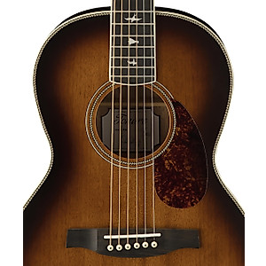 PRS SE Parlor P20 Acoustic Electric, Tobacco Sunburst with Gigbag