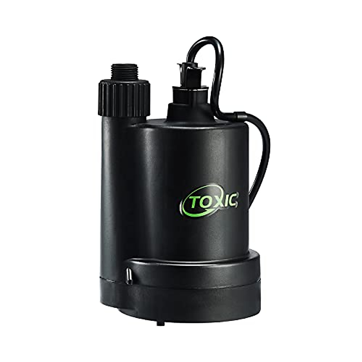 Water Pump Submersible Utility Pump Thermoplastic 1/4 HP Portable Electric Water Removal Drain Pump for Garden Tub Pond Basement Swimming Pool with 10-Foot Cord