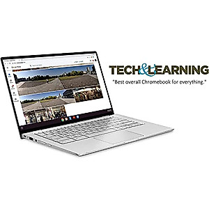 ASUS 2023 Newest C433 Ultrathin Clamshell 2in1 Convertible Chromebook: 14" FHD Touch Display, Intel Core M3, 8GB RAM, 128GB eMMC, Intel UHD Graphics, Backlit-KYB, USB-C, Wifi6, Webcam, Chrome OS, T.F