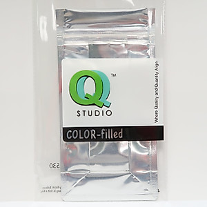 100PCS Silver Metallic Stand-Up Side Gusset Zip Top Lockk Bags w/Window 14x24+6cm (5.5x9.4+2.3")