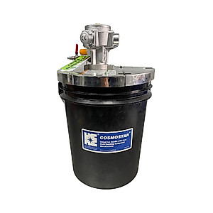 COSMOSTAR 5 Gallon Pneumatic Pail Agitator Paint Mixer | Drum Mixer | Pneumatic Bracket Mixer, Paint Stirring Machine Bracket Air Agitator Paint Mix Tool, Paint Agitator, Paint Mixing Machine