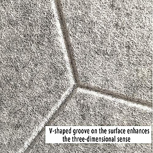 Felt Message Board, Creative Photo Wall, Nordic Background Wall, Gray Office Display Board Bulletin Board