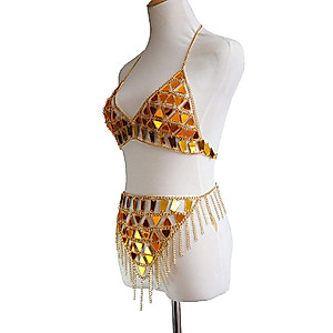 Connie Cloris Women's Sexy Suit Body Chain (A)