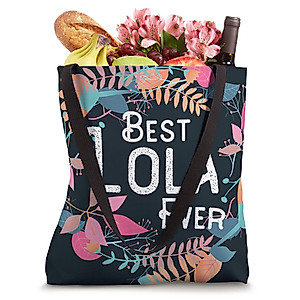 Filipina Mother Gift Lola Tropical Flower Tote Bag