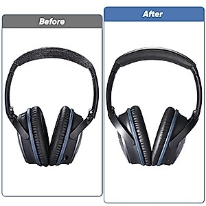 HeadponeMate Replacement Headband Cushion for Bose QC25, QC35, QC45 Headphones