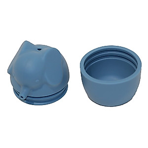 Silicone Bath Toys 5 Assorted Animals Yellow, Blue, Orange, Green, Magenta Appx. Size 2.83'' x 2.27''