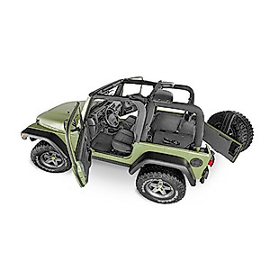 BedRug Jeep Kit - BedTred BTTJ97F fits 97-06 WRANGLER TJ/LJ FRONT 3PC FLOOR KIT (WITH CENTER CONSOLE) - INCLUDES HEAT SHIELDS