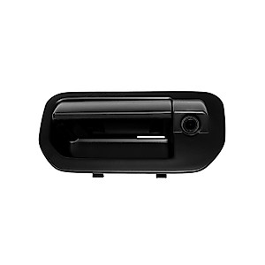 Master Tailgaters Black Tailgate Handle with Backup Camera Replacement for Honda Ridgeline (2006-2014) | IP68 Waterproof | HD Camera | Parking Grid Lines Available | Easy to Install