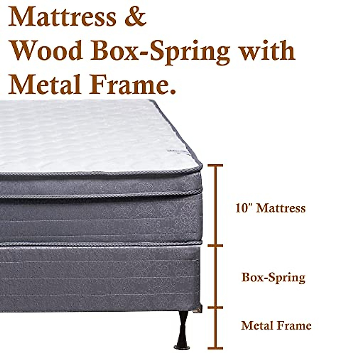 Spring Coil 1 Mattress, queen