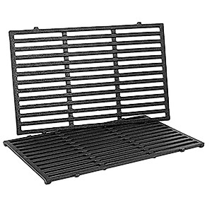 Uniflasy 7638 17.5 Inch Cooking Grates for Weber Spirit and Spirit II 300 Series Spirit E/S 310 E/S 320 E/S 330 SP-320, Spirit 700 Genesis 1000-3500 Genesis Gold Silver Platinum B/C Gas Grill 7639