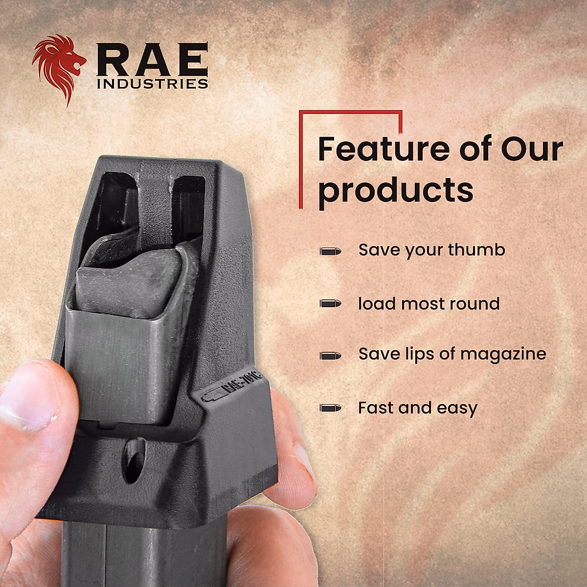 RAEIND Universal Magazine Speedloaders for Taurus G2 / G2C G3 / G3C 9mm Magazines Ammo Loader