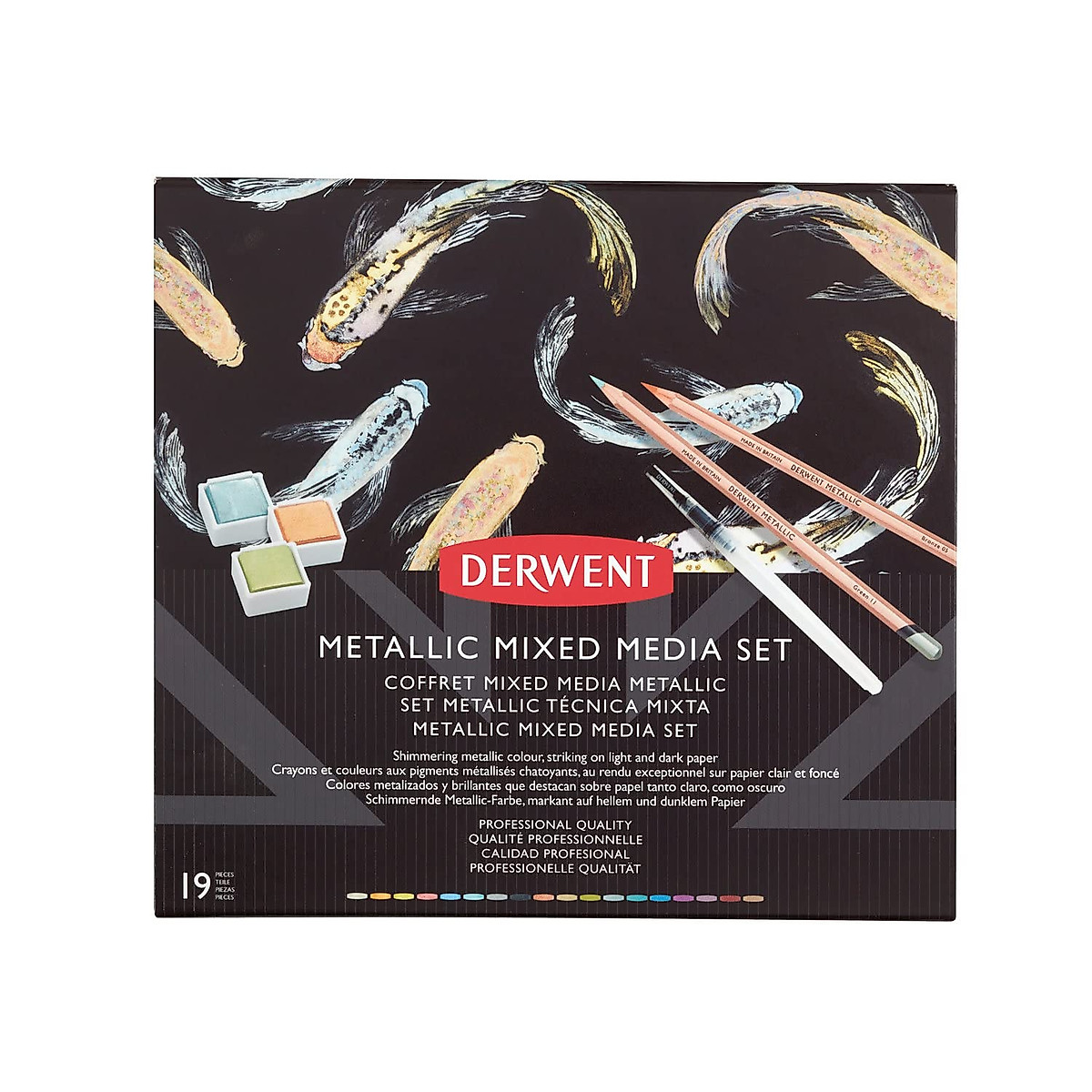 Derwent Metallic Mixed Media, 18 Pack (2305948)