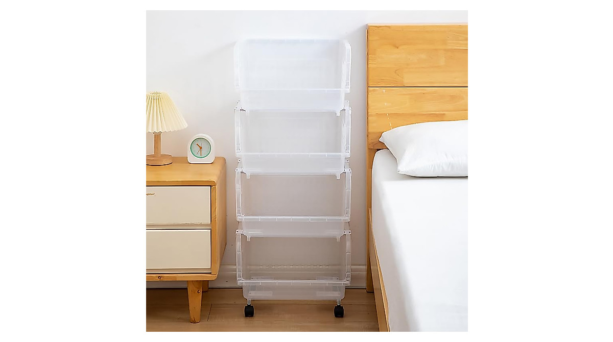 Skywin Stackable Storage Bins - Organize with Ease