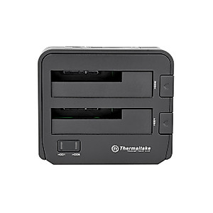 Thermaltake BlacX Duet 2.5"/3.5" SATA I/II/III USB 3.0 External Hard Drive Enclosure Docking Station ST0014U-C