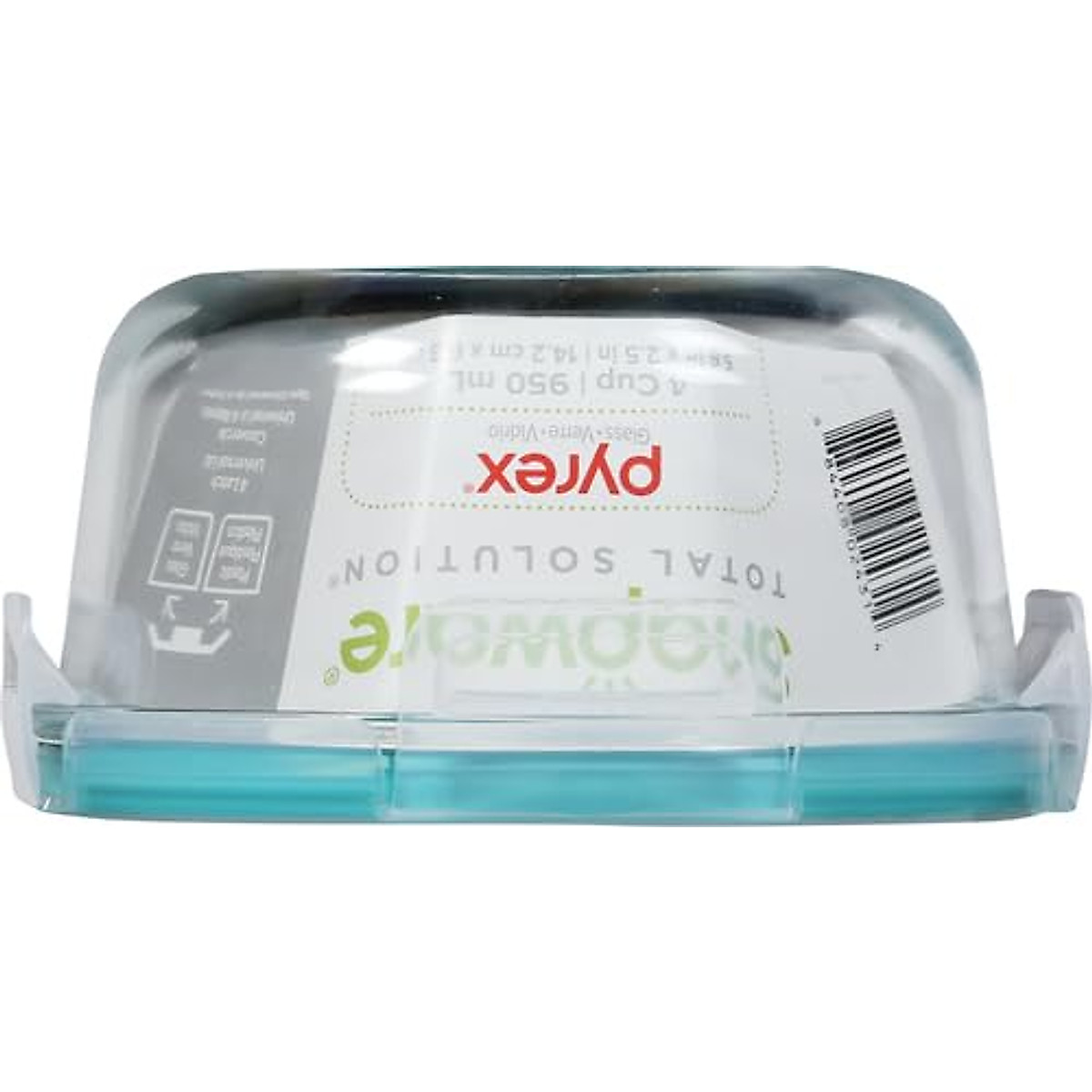 Snapware 4-Cup Total Solution Round Food Storage Container, Glass