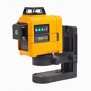 Pacific Laser Systems PLS 3X360G KIT Green line laser level kit w/RBP5, Case, and L-Bracket