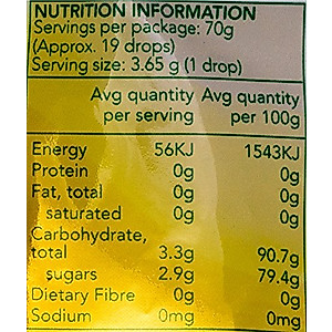 Vicks VapoNaturals Honey Throat Lozenges 19 Drops in Resealable Bag