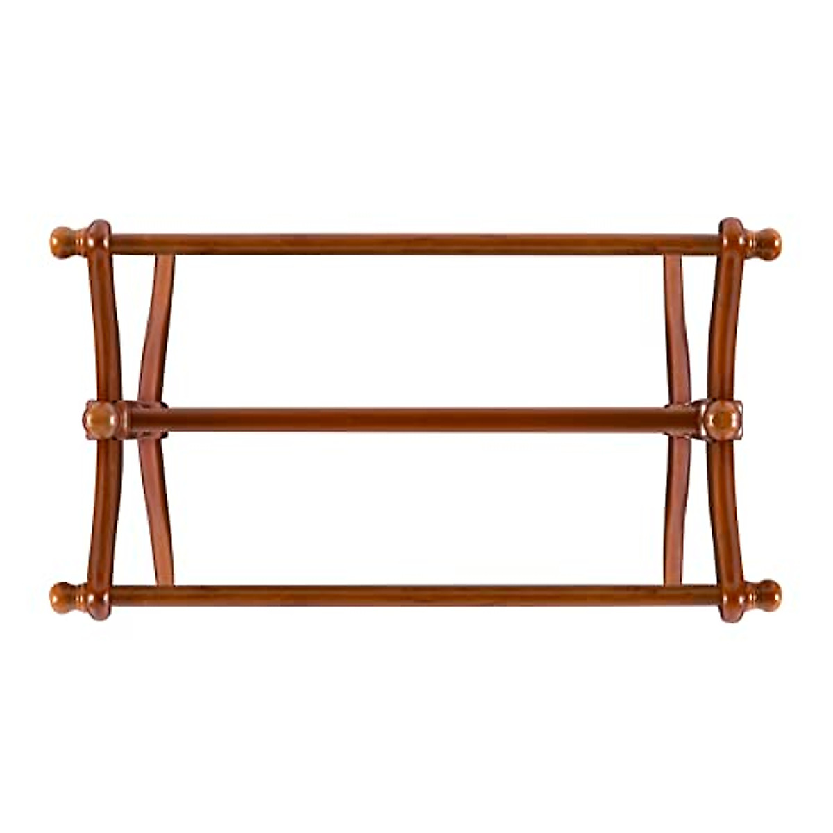 Powell Furniture Boonie Oak Finished Blanket/Quilt Rack by Powell