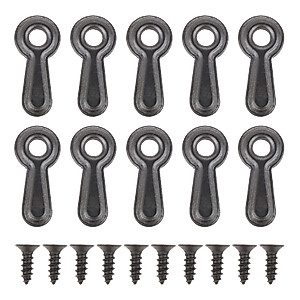 100pcs Photo Hangers Picture Frame Hardware Backing Clips Turn Button Fasteners for Cross Stitch Exhibition Painting