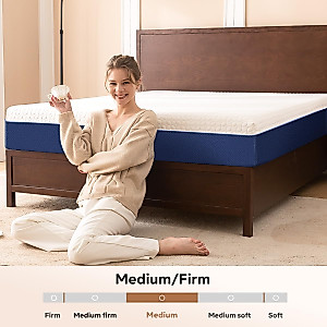 Gelsea Queen Mattress,10 Inch Memory Foam Mattress in a Box,Cooling Gel-Infusion for Cooler Sleep,Made in USA,Breathable Cover,Queen Size Bed,80" X 60" X 10"