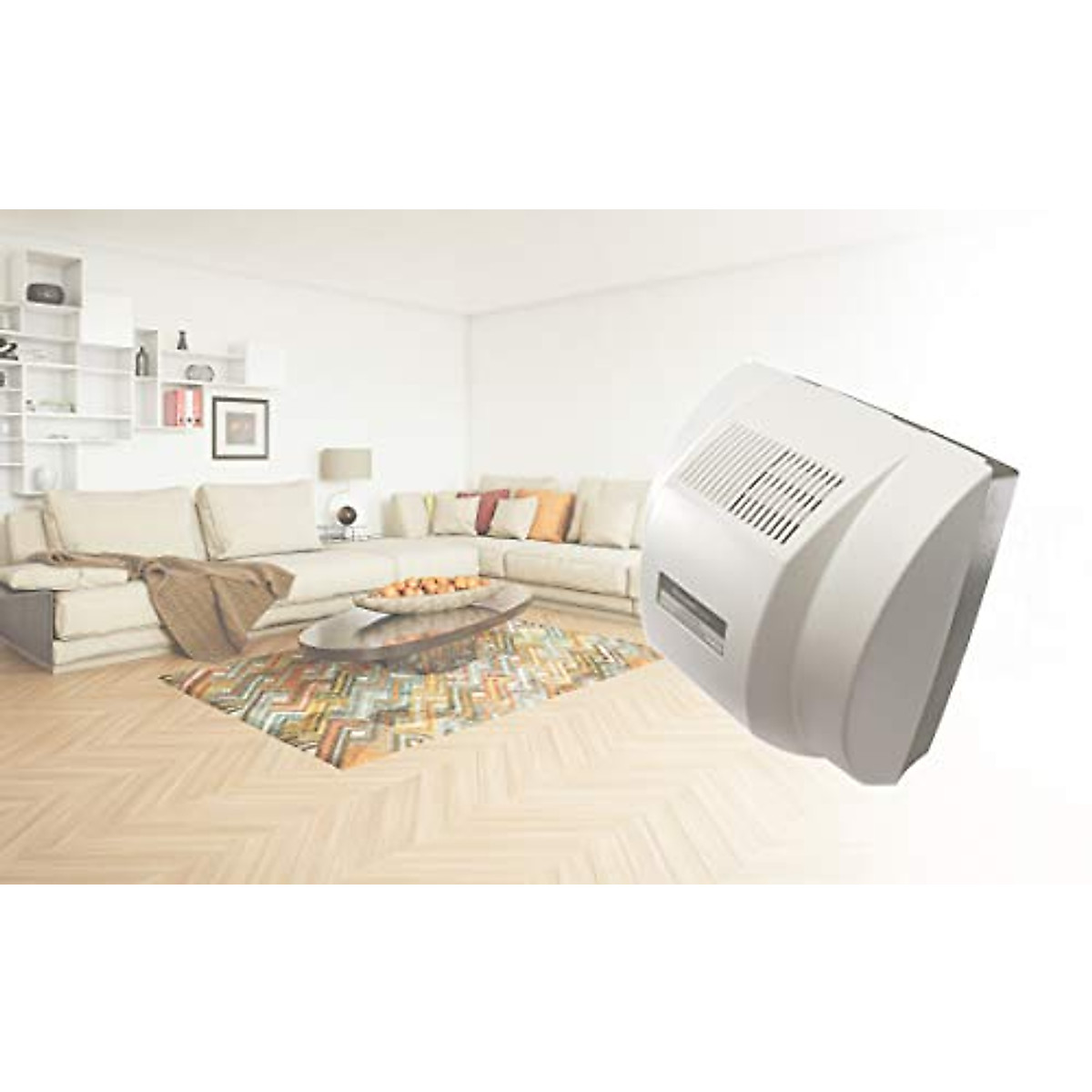 Honeywell Home HE360A1075 HE360A Whole House Humidifier, For homes up to 4,500 square feet, light gray