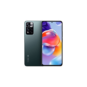Xiaomi Redmi Note 11 Pro+ Plus 5G + 4G 128GB + 8GB Unlocked 6.67" 108MP Night Mode (Not Verizon Sprint Boost Cricket Metro At&T) + (w/Fast Car 51W Charger Bundle) (Forest Green)