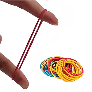 WZPB 401Pcs Tattoo Machine Parts - 100 Tattoo Rubber Bands 100 Tattoo O-rings 100 Tattoo Needles Grommets 100 Tattoo Rubber Pad and 1 Tattoo Cleaning Brush Set for Tattoo Machine Tattoo Supplies