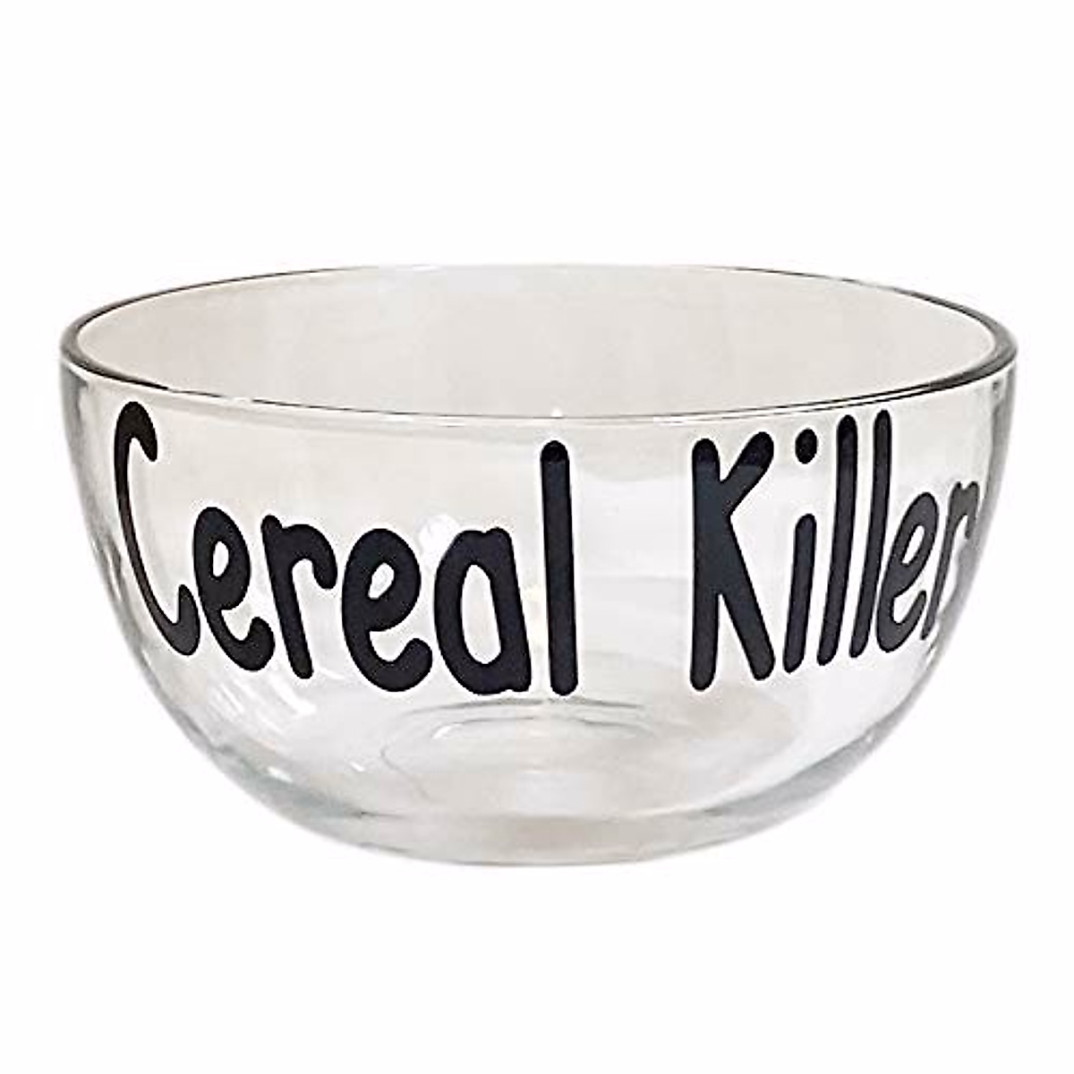 Cereal Killer Personalized Bowl - Choose your Customization and Lettering Colors