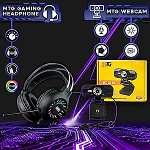 TechMagnet Gaming Desktop PC, Intel i7 4th Gen, Zeus Pro 4, GT 1030, 16GB RAM ARGB, 512GB SSD + 2TB HDD, Wi-Fi | Bluetooth Adapter, Webcam, RGB Kit, Win 10 Pro (Renewed)