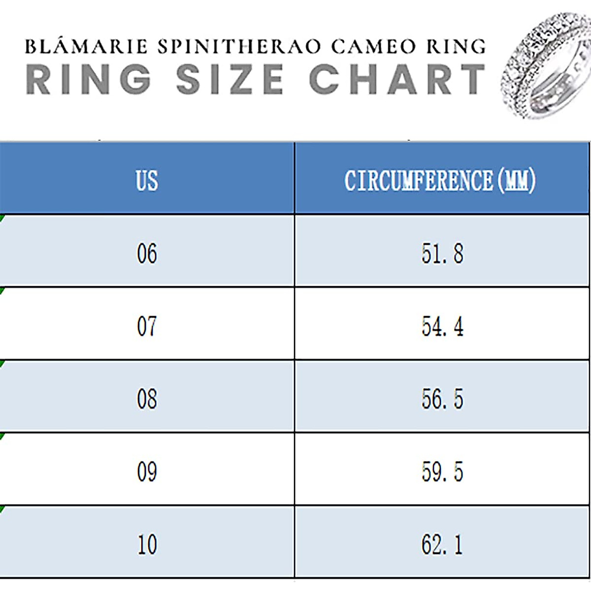 Blámarie SpiniTherao Cameo Ring, Luxury Full Drill Round-Cut Cubic Zirconia All-Around Band Ring (08)