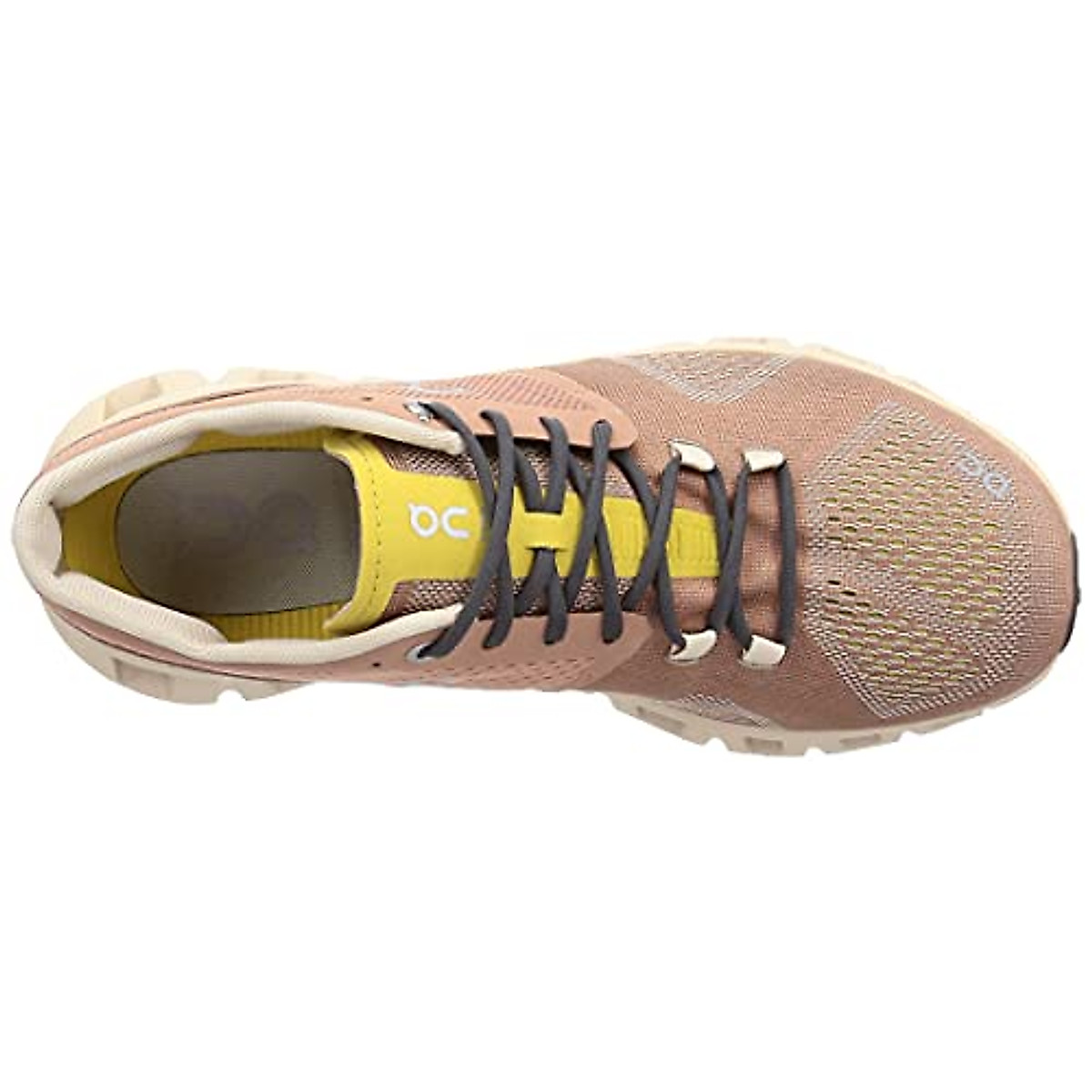 ON Women's Cloud X Comfort Running Shoes, Mocha/Sand, 11