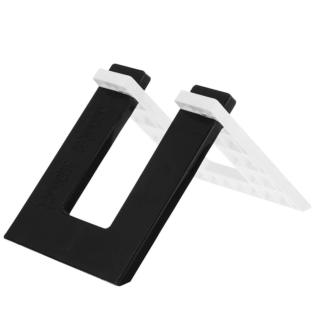 BESPORTBLE 2pcs Bikes Bicycle Floor Parking Rack Bike Standing Organizer Adjustable Bicycle Park Stand for Mountain Bikes Road Bikes Kids Bikes Stopper