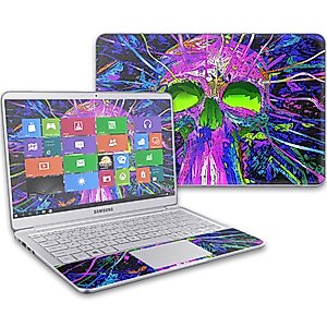 MightySkins Skin Compatible with Samsung Notebook 9 13" (2017) wrap Cover Sticker Skins Hard Wired