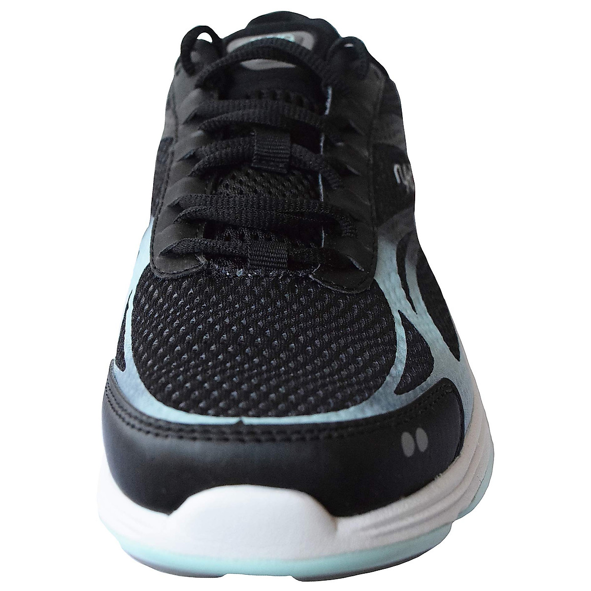 Ryka Women's Devotion Plus 2 Black/Mint Walking Shoe 8.5 M