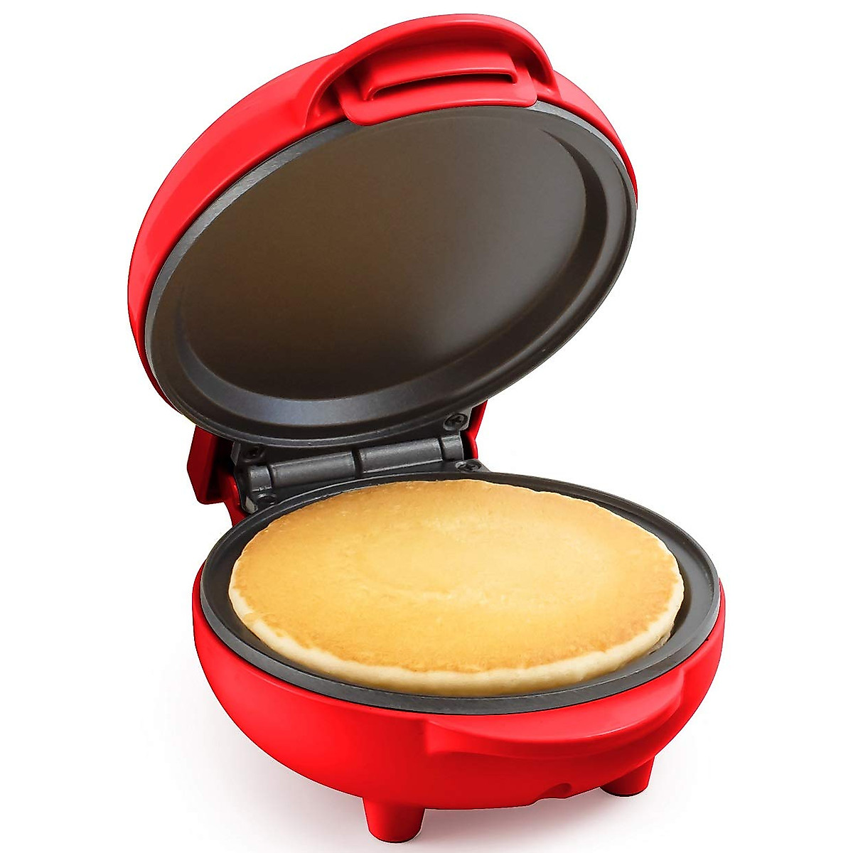 Nostalgia MyMini Griddle compact size for dorms, small kitchens 5 Inch Non stick cooking surfaces easily wipe clean