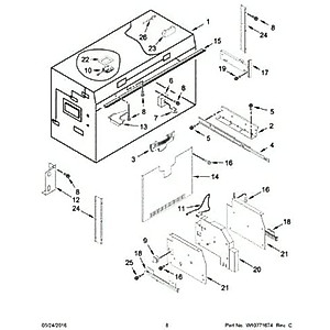 W11462342, W10908166, W10607479 Compatible With Whirlpool Refrigerator LED Light Module