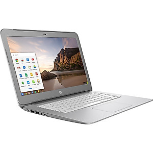 HP Newest 14-inch Chromebook HD SVA (1366 x 768) Display, Intel Dual Core Celeron N2840 2.16GHz, 4GB DD3L RAM, 16GB eMMc Hard Drive, Bluetooth, HDMI, Stereo Speakers, HD Webcam, Google Chrome OS