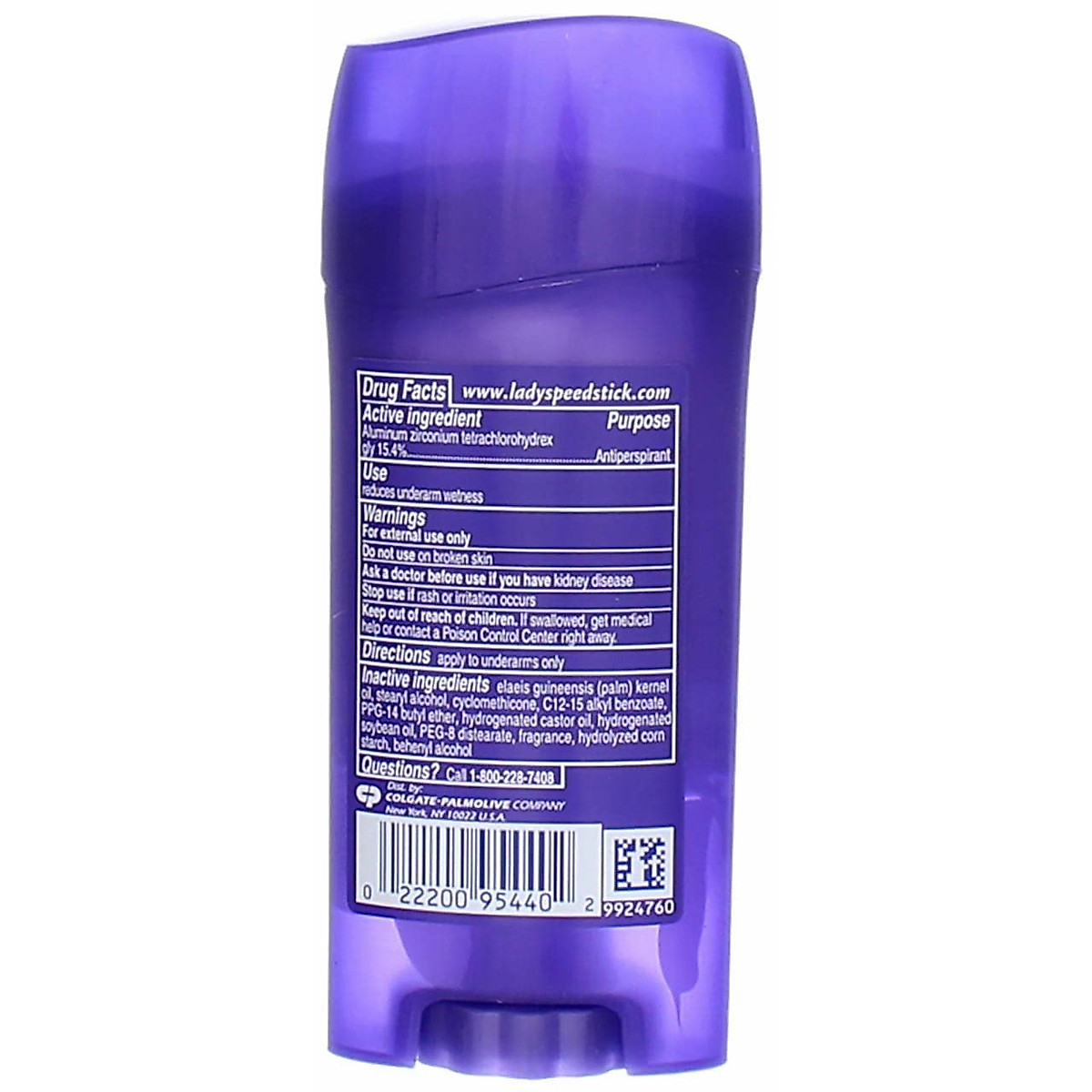 Lady Speed Stick Invisible Dry Antiperspirant & Deodorant, Powder Fresh - 2.3 oz - 4 pk