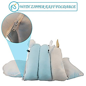 HOMEYA Guinea Pig Bed Small Animal Pet Hideout Hanging Bed for Hamster Rat Chinchilla Hedgehog Bunny,Sleeping House Habitat Nest Cage Accessories with 4 Hooks,Holiday Pet Gift for Halloween&Christmas