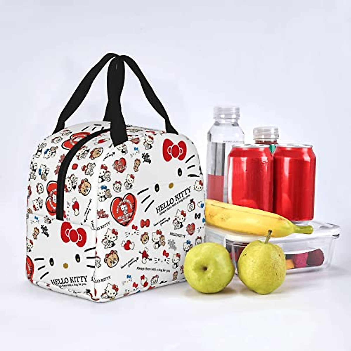 SANyom Anime Backpack Cartoon Cute Travel Backpack Notebook Backpack Set 3 Pieces Unisex