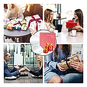 GUFAC LED Travel Makeup Mirror, 1x/10x Magnification Compact Mirror,Portable Mirror, 3.5 inch Folding Mirror,Handheld 2-Sided Mirror,Folding Travel Mirror for Handbag,Purse,Pocket,Round