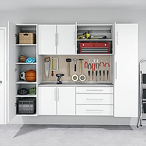 Prepac HangUps 3-Drawer Base Storage Cabinet, White