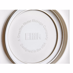 Cliik 3-Pack Magnetic Stackable Kitchen Containers, Jars for Organization and Storage, Kitchen Storage & Pantry Organizer with Lid, Shatterproof, Leakproof & Airtight