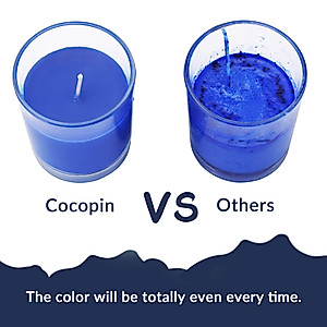 Color Candle Making Dye Kit, 24 Coloring Chips for Paraffin and Soy Wax Base Molds, Bright, Easy Melting and Mixing Colored Flakes, Non-Toxic DIY and Homemade Craft Supplies , 0.1oz Per Bag