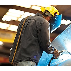 Jackson Safety 14975 W10 HSL 100 Black Passive Welding Helmet, 5-1/4" Length x 4-1/2" Width (Pack of 4)