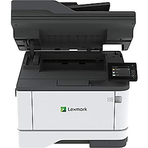 Lexmark MB3442adw Multifunction Monochrome Laser Printer with Print, Copy, Fax, Scan and Wireless Capabilities with Full-Spectrum Printing and Printers up to 42 ppm (29S0350), Gray/White, Small